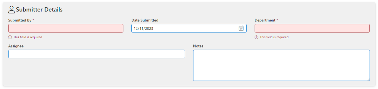 New "Cosy" Form Interface - Sintel Apps